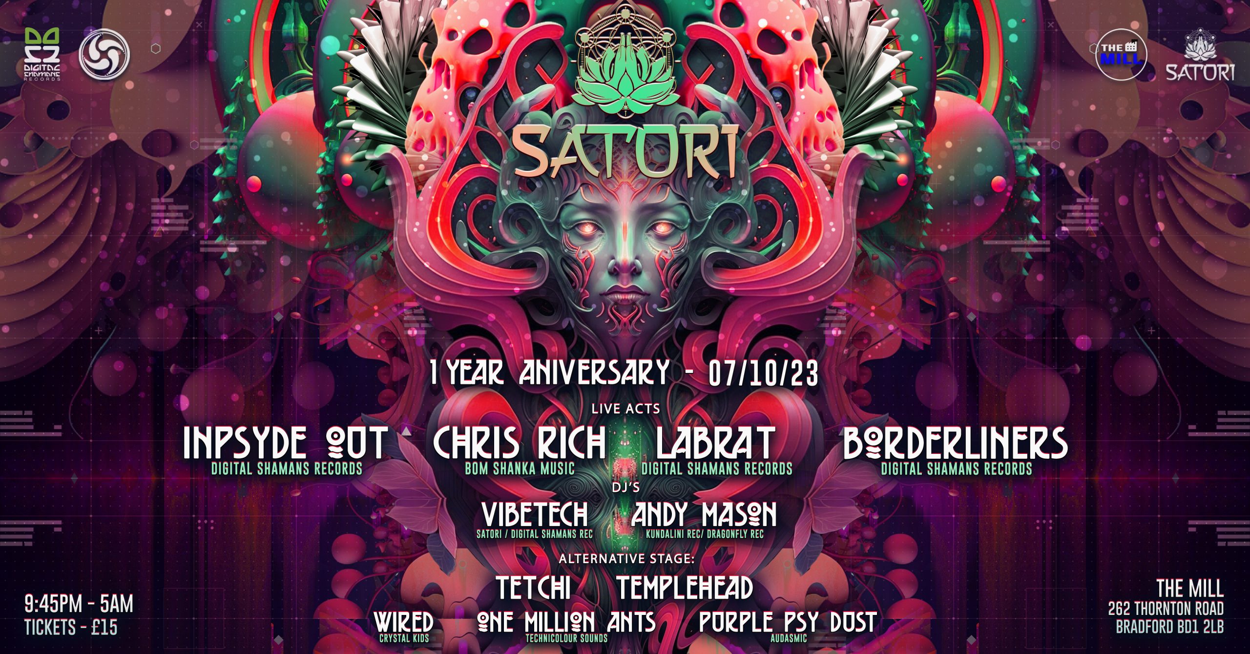 The Satori Project – The hosts of Psytrance events across the UK