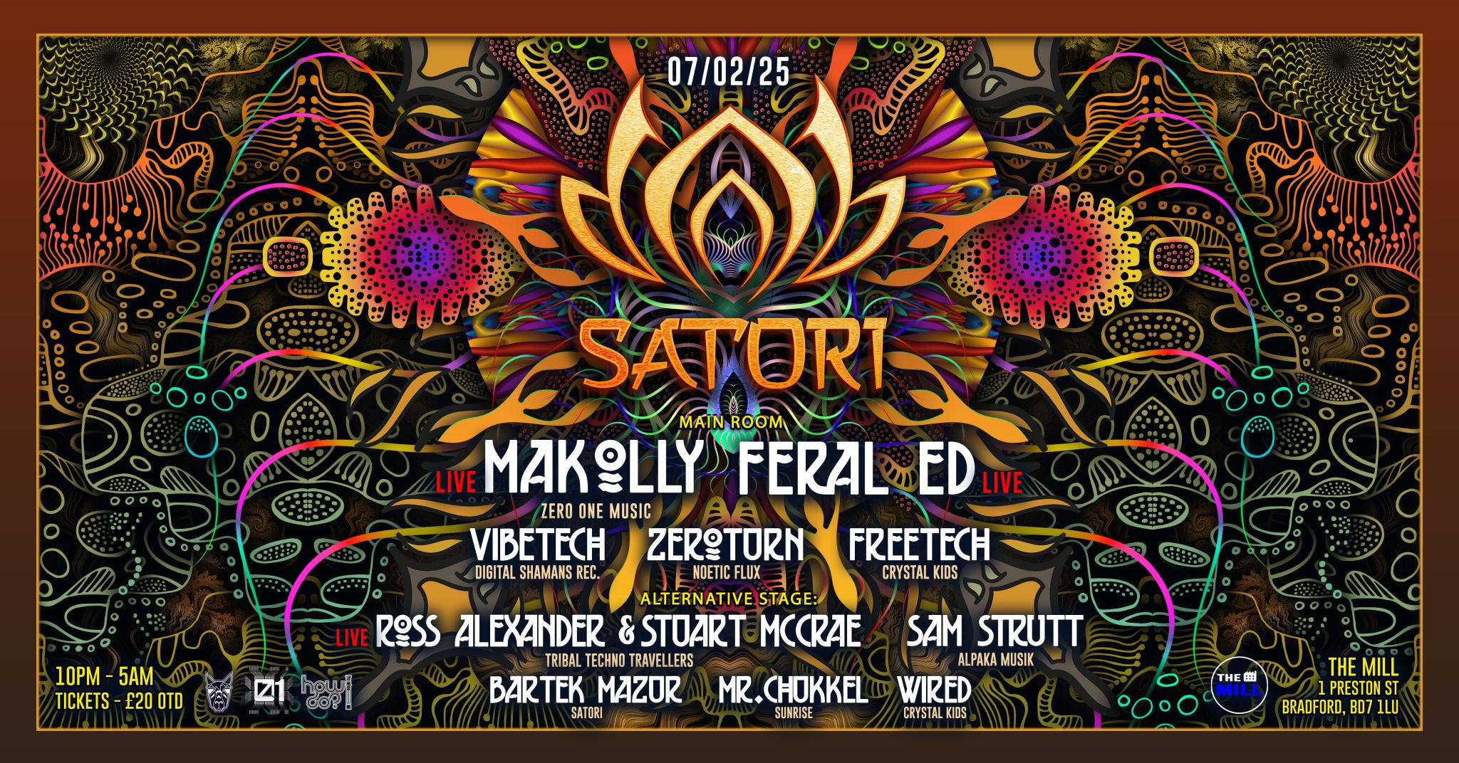 Satori Presents – Feral ED & Makolly – The Satori Project